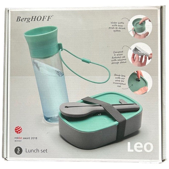 Berghoff | Kitchen | Berghoff Lunch Set Missing Utensils And Strap ...